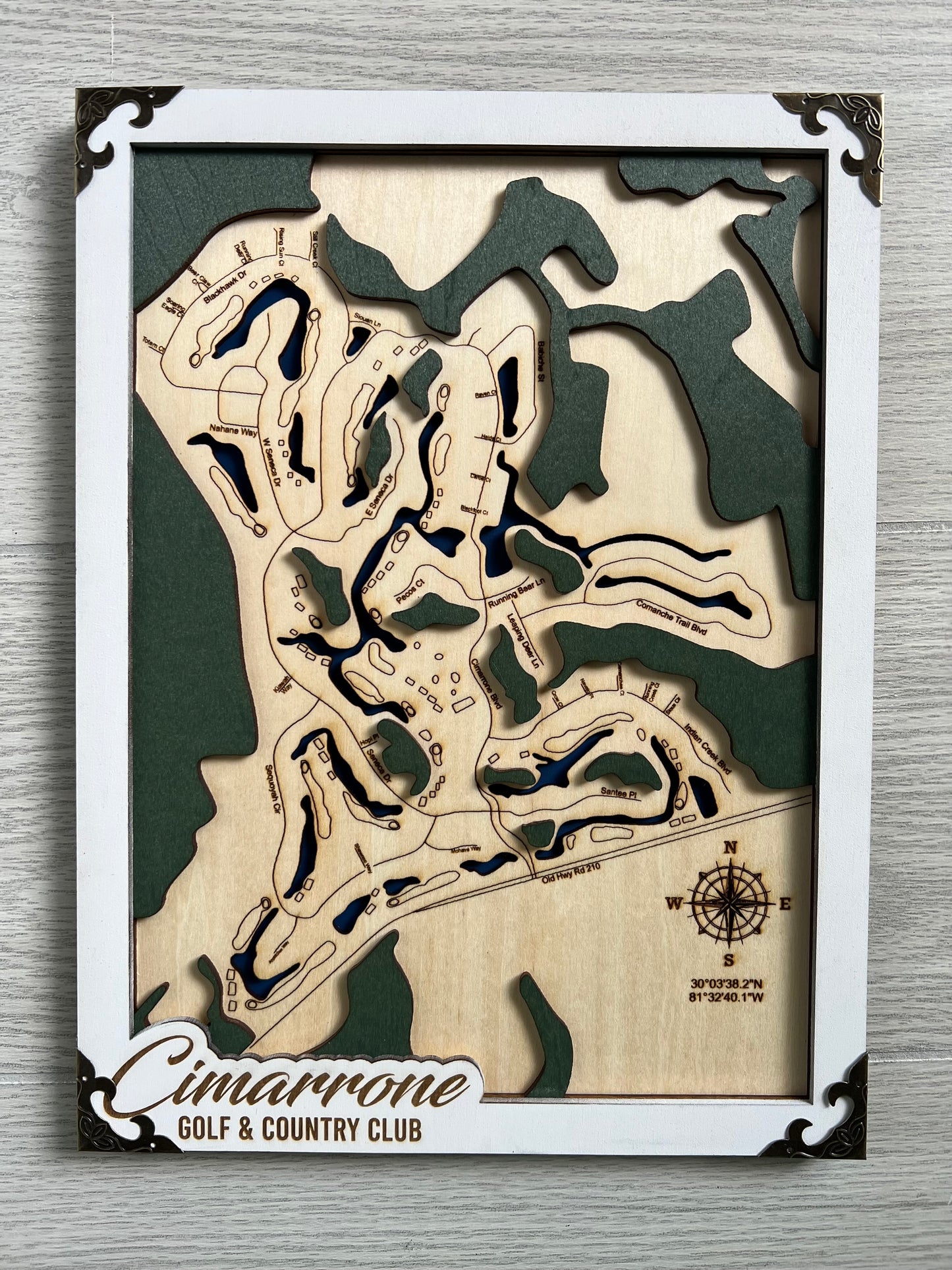 Cimarrone Golf & Country Club Map Burning Down Eternity – Burning Down ...